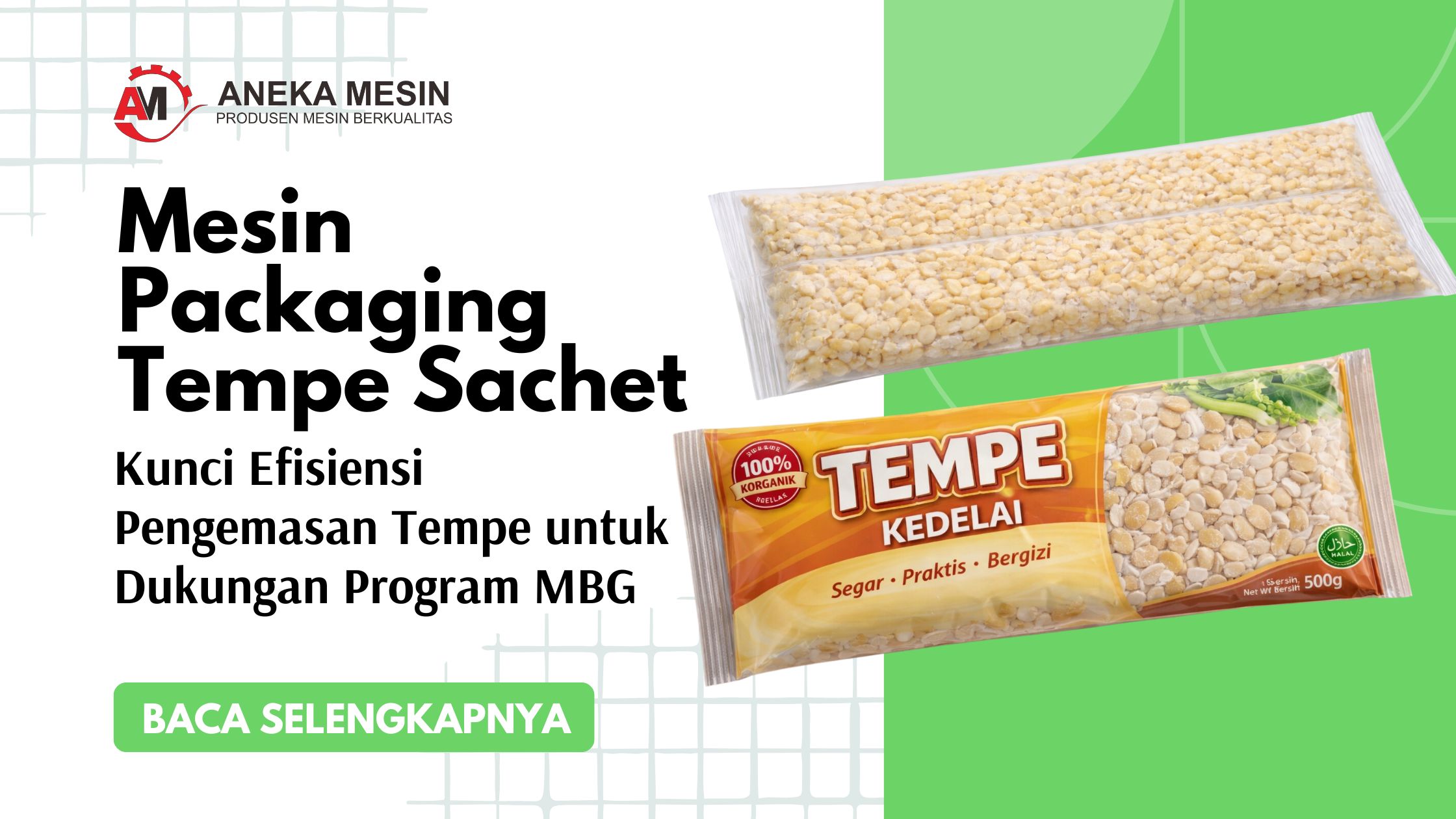 Mesin Packaging Tempe, Cocok Untuk UMKM